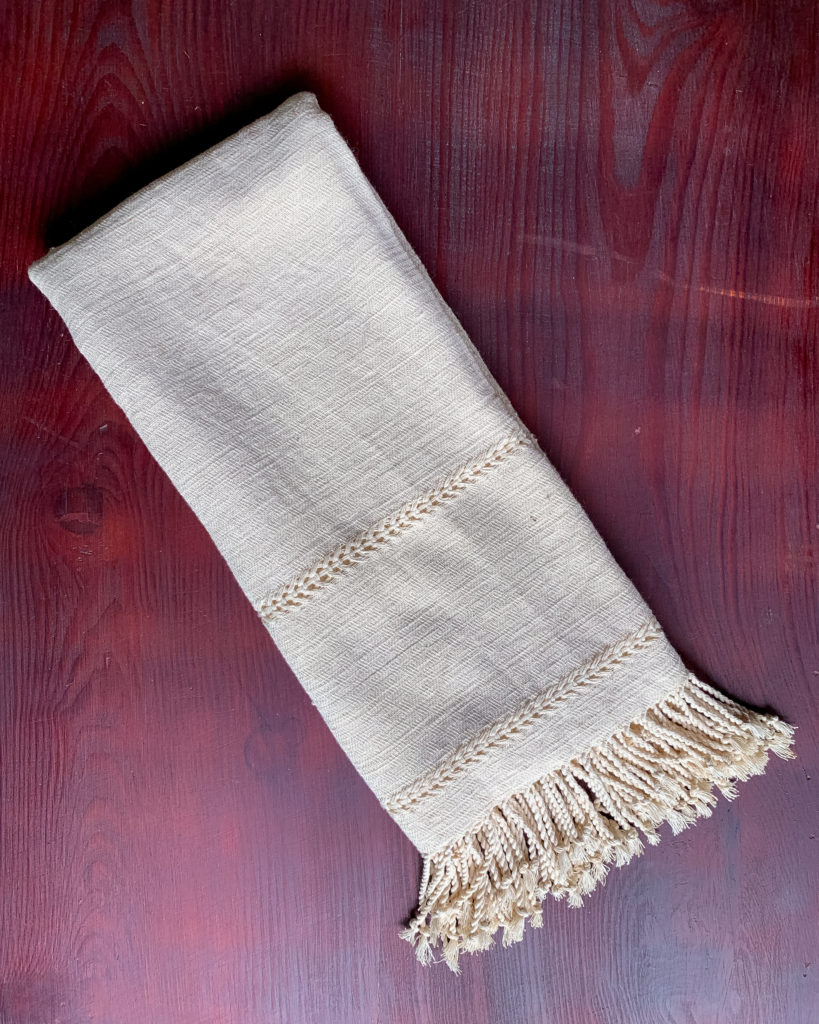 Tai Lue Hand-Spun Cotton Shawl – Traditional Arts and Ethnology Centre