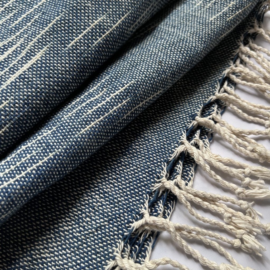 Tai Lue Indigo Shawl | Traditional Arts and Ethnology Centre